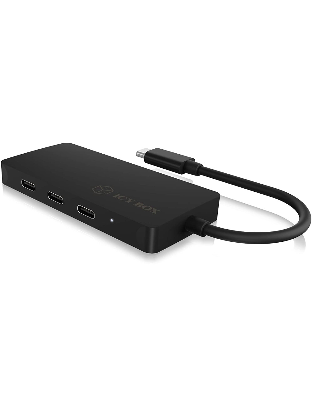 Raidsonic 4-port hub with USB Type-C interface and PD port IB-HUB1429-