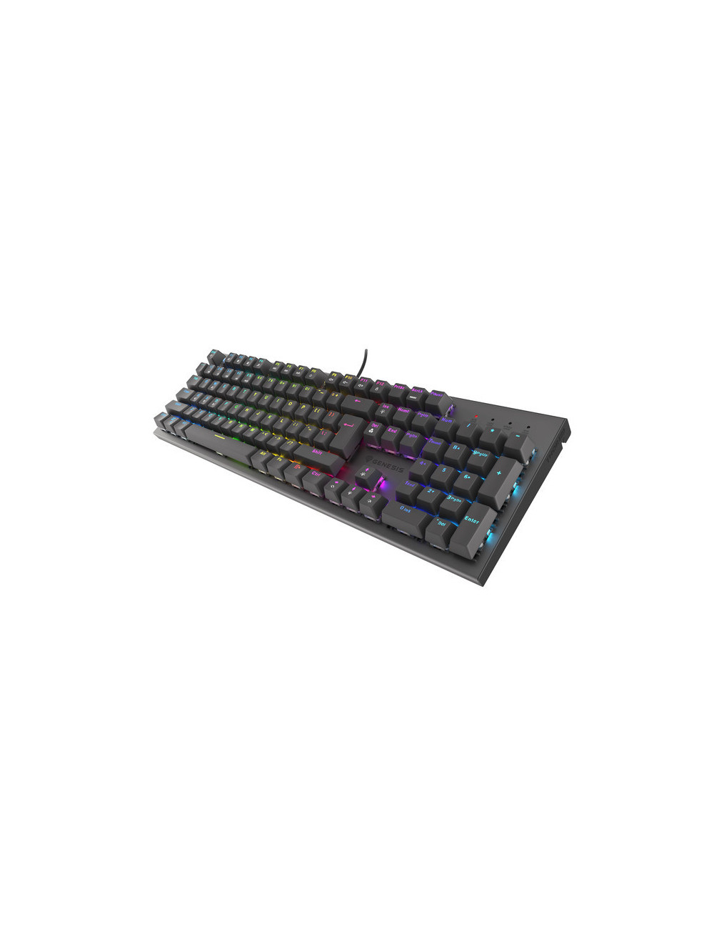 Genesis THOR 303, Mechanical Gaming Keyboard, RGB LED light, US, Black